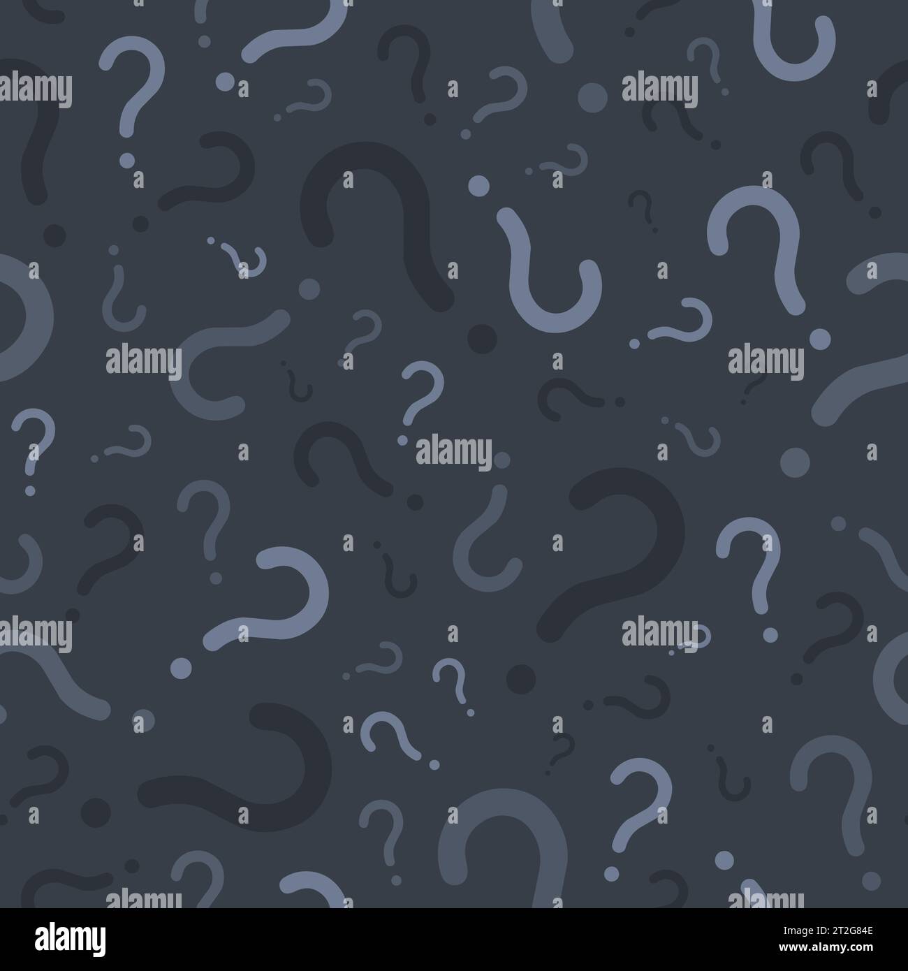 Question marks seamless pattern. Vector question texture for online ...
