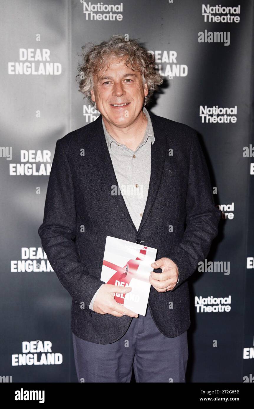 Alan Davies arrives for the West End opening night of the National ...