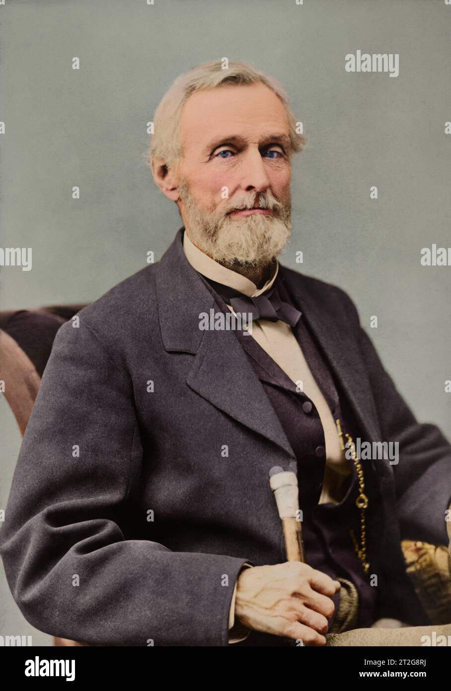 Jefferson Davis. Circa 1886. At Atlanta, Georgia. By Columbus W. Motes ...