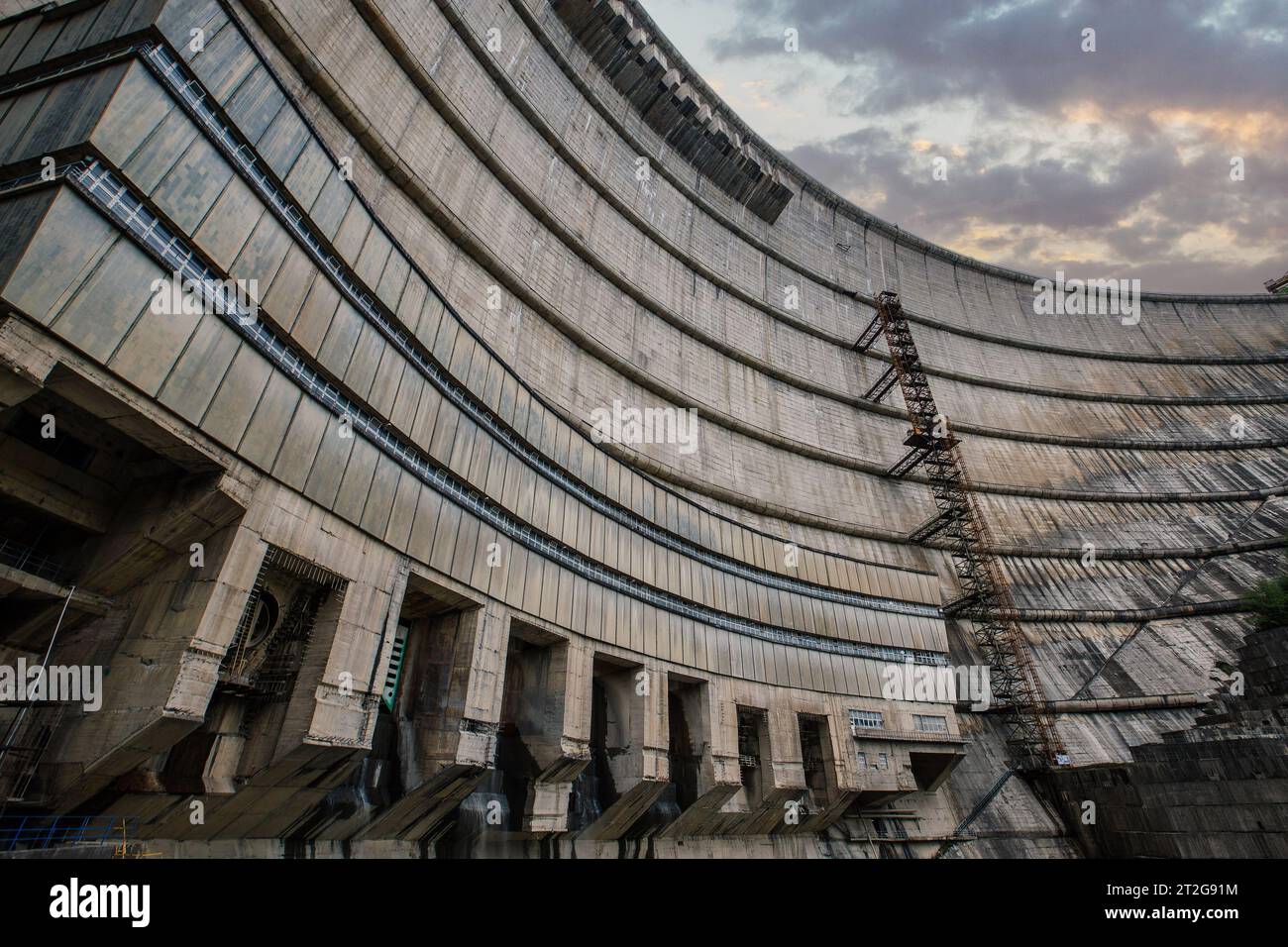 Enguri hydropower dam hi-res stock photography and images - Alamy