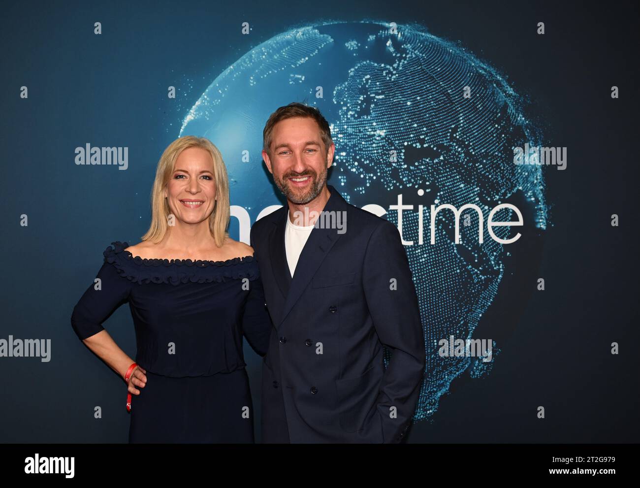 Berlin, Germany. 19th Oct, 2023. Ina Dietz and Daniel Boschmann ...