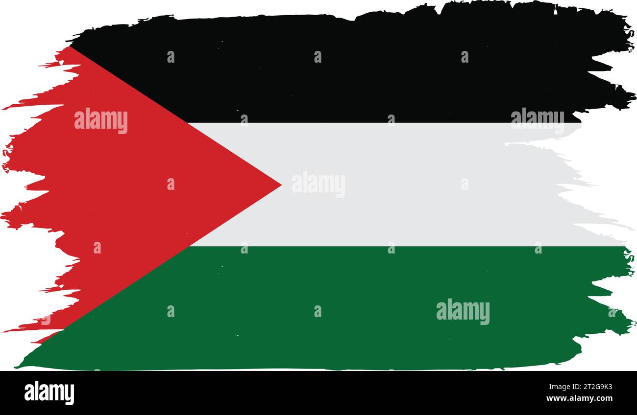 vector illustration of Palestinian flag Stock Vector Image & Art - Alamy