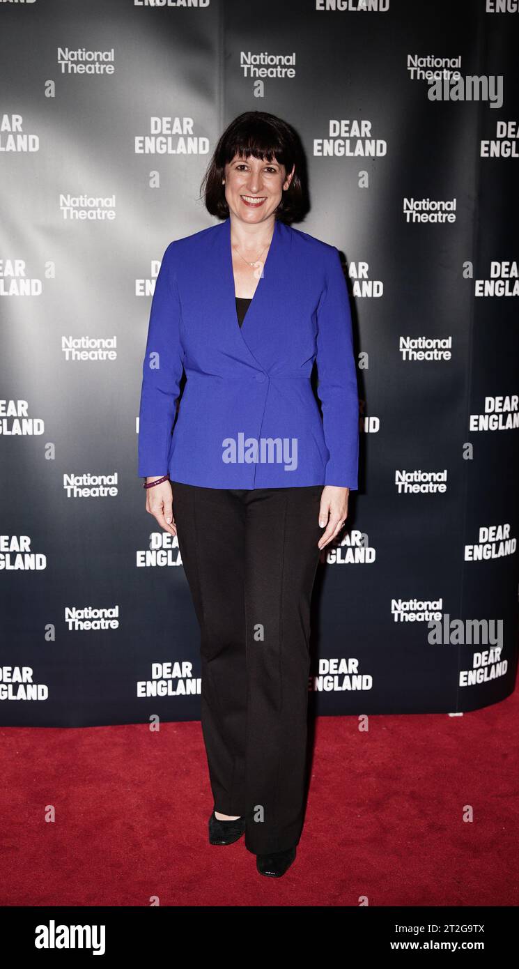 Rachel Reeves arrives for the West End opening night of the National ...