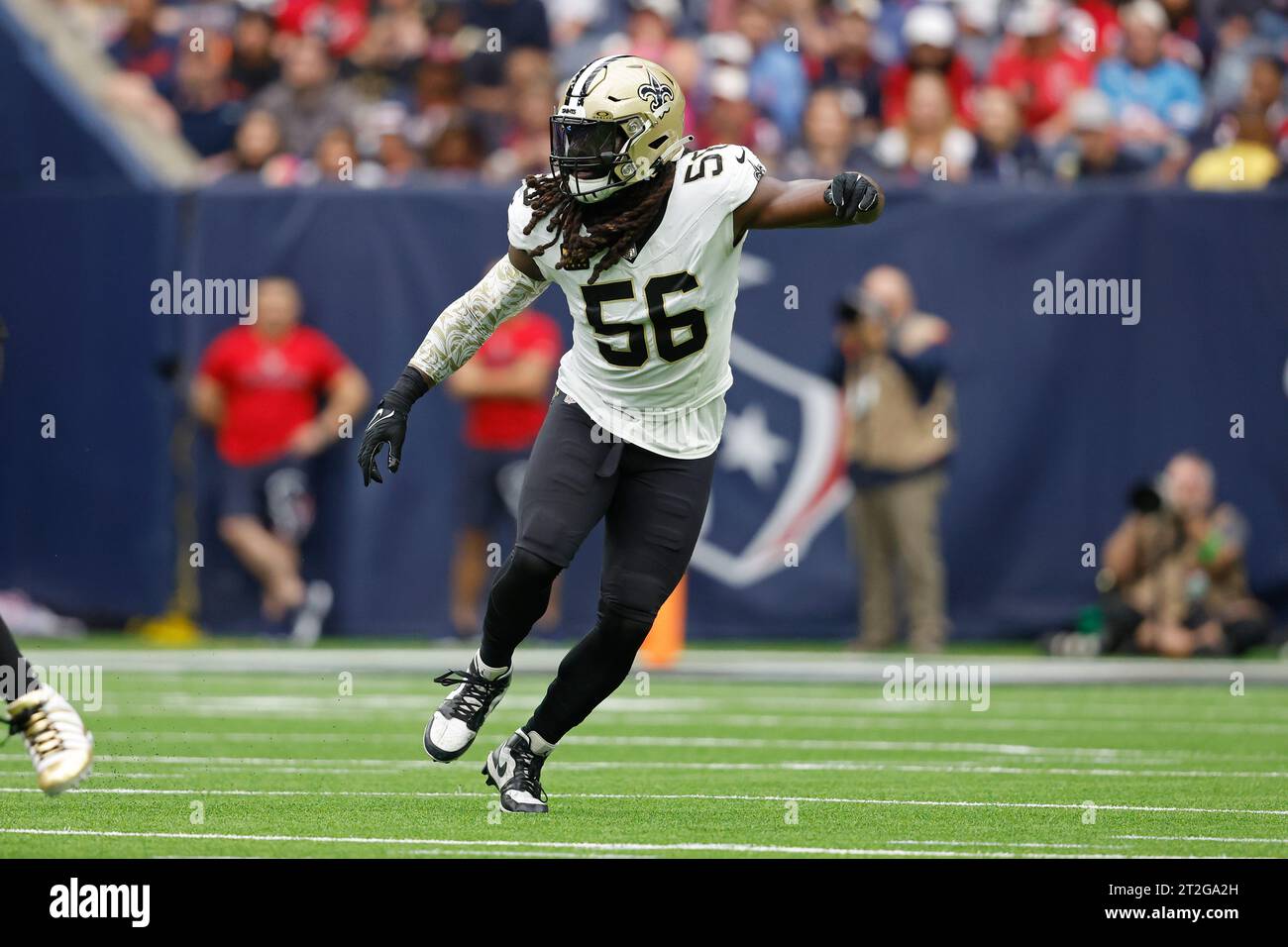 New Orleans Saints linebacker Demario Davis (56) during an NFL football ...