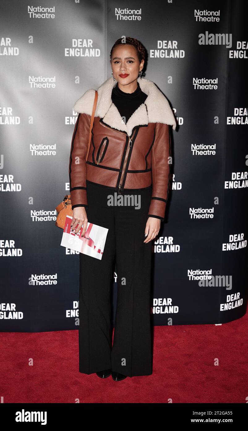 Nathalie Emmanuel arrives for the West End opening night of the ...