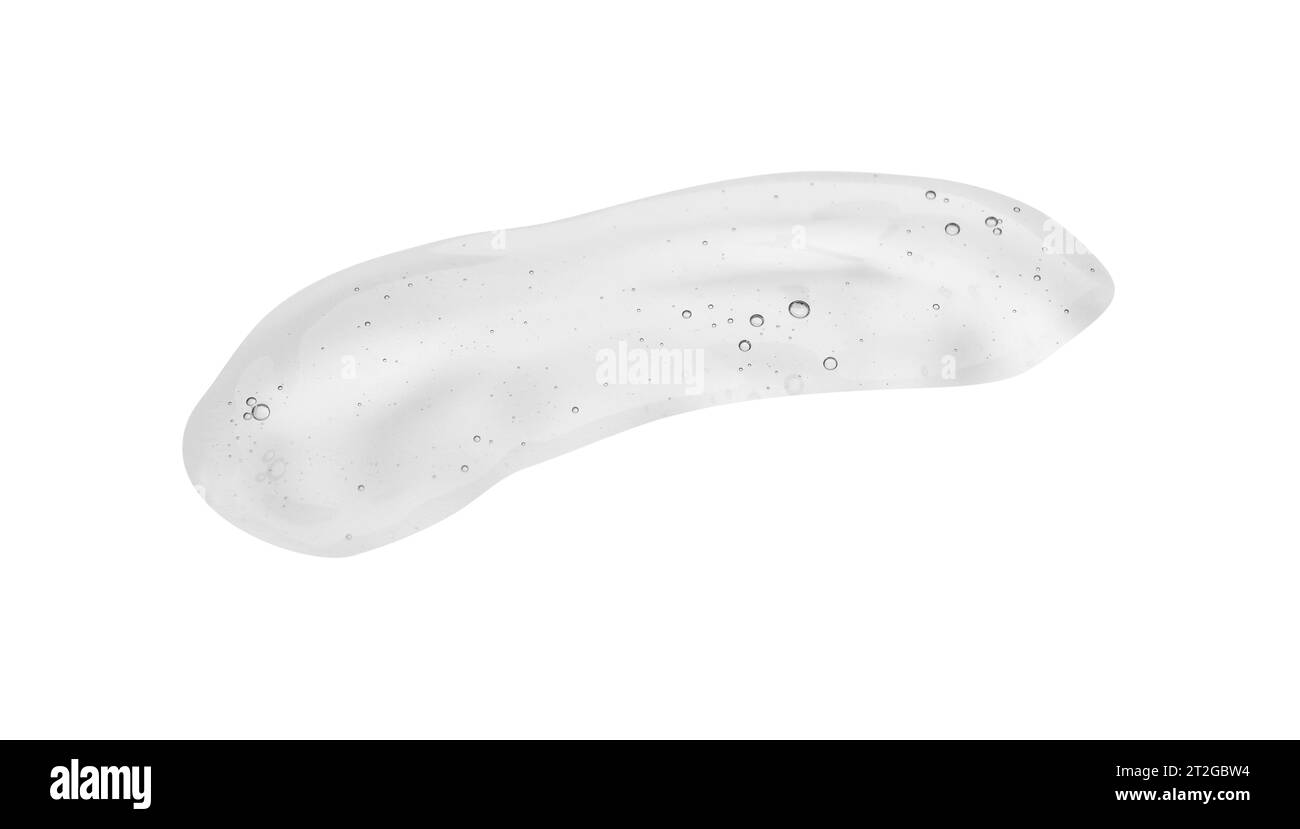 Smear of cosmetic oil on reflective surface Stock Photo - Alamy