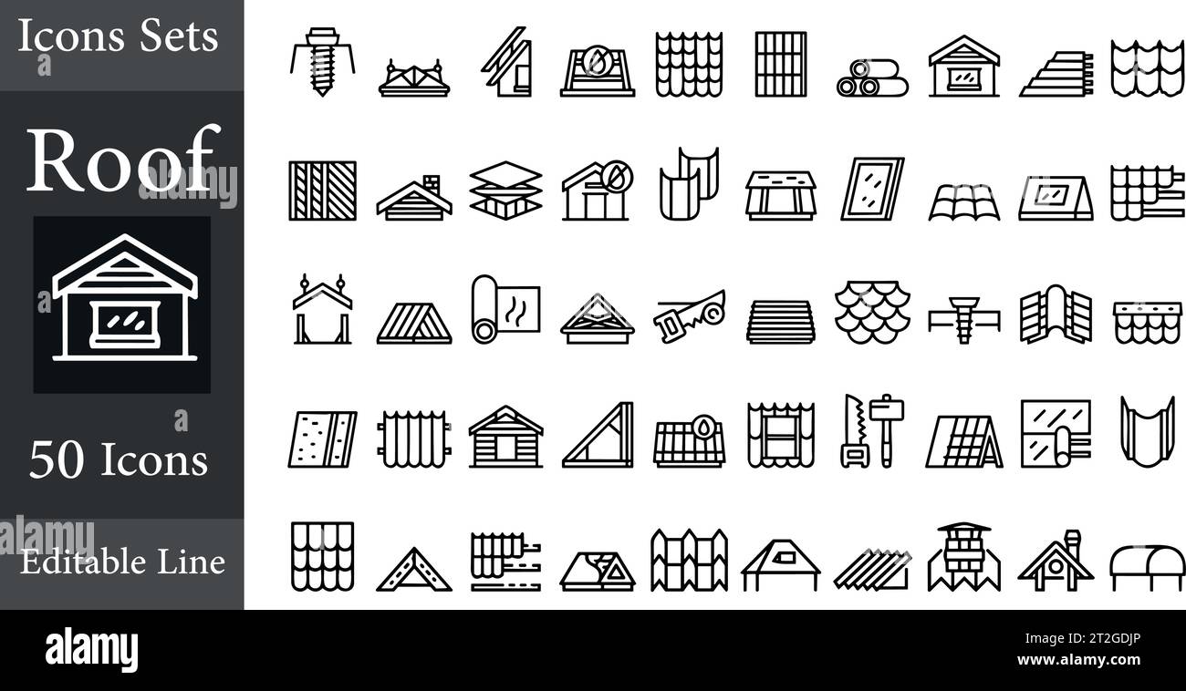 Village roof Stock Vector Images - Alamy