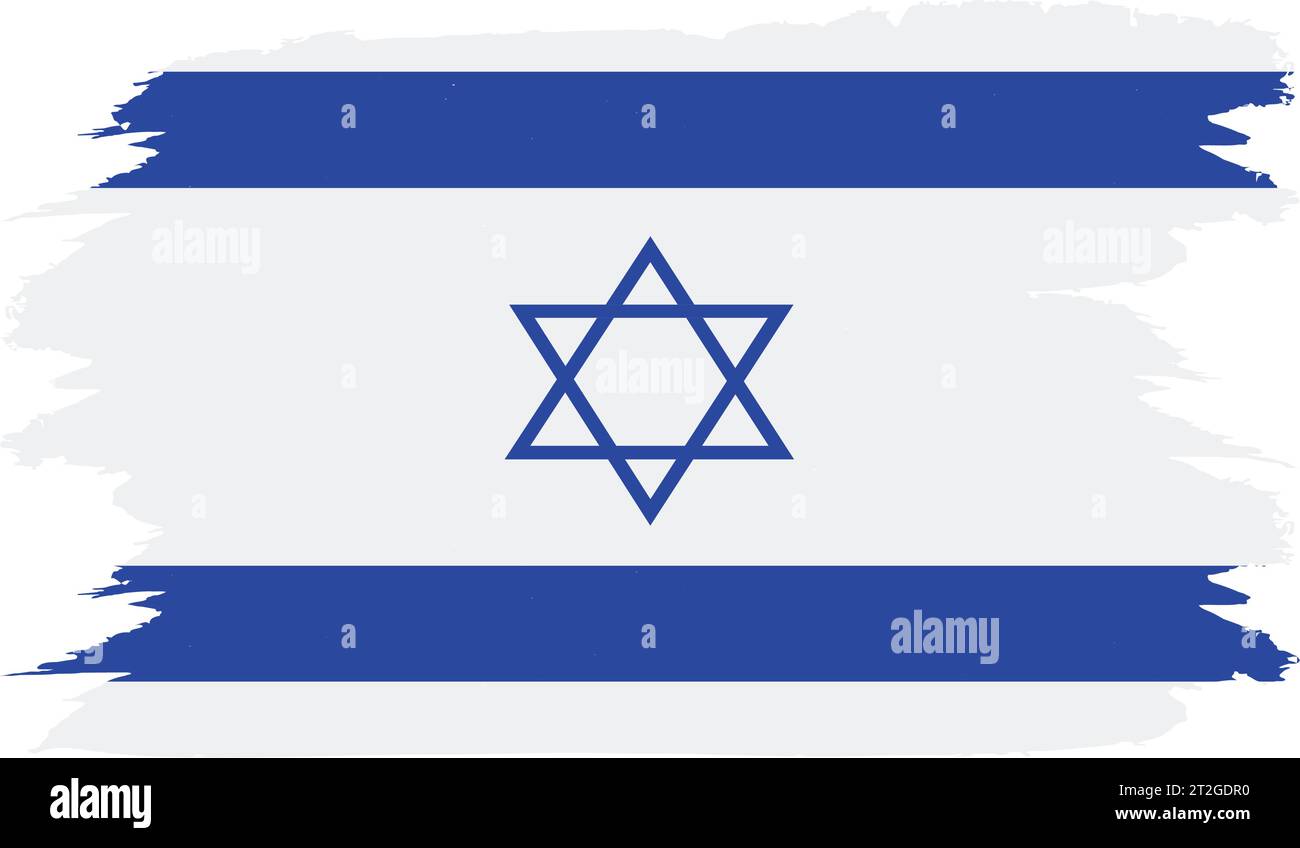 vector illustration of Israel flag Stock Vector Image & Art - Alamy