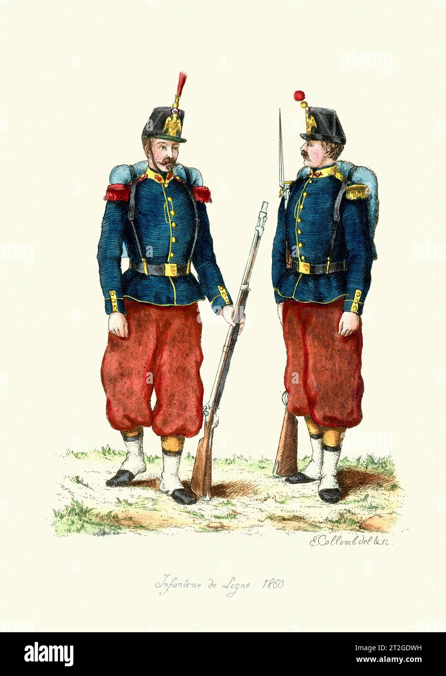 French Military Uniforms, 19th Century, History, Infantry soliders ...