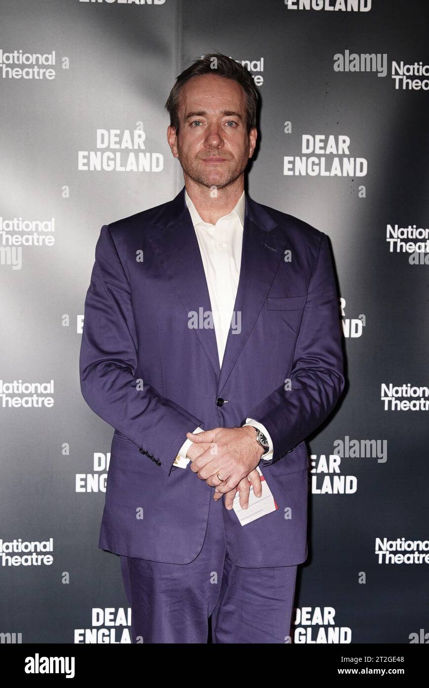 Matthew Macfadyen arrives for the West End opening night of the ...