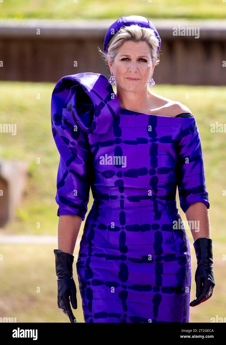 Queen Maxima of The Netherlands at the Freedom Park in Pretoria, on ...