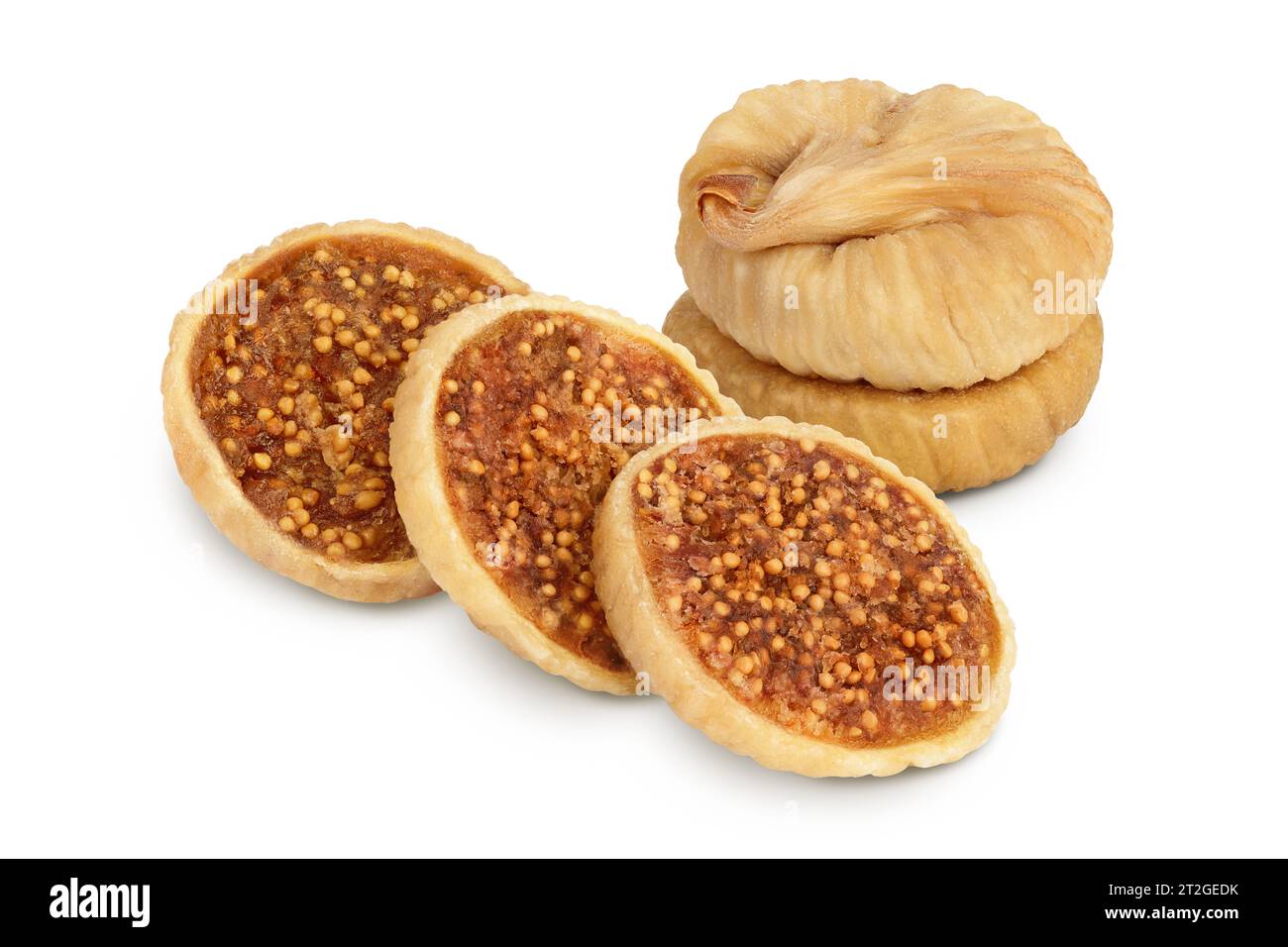 dried fig isolated on white background with full depth of field Stock ...