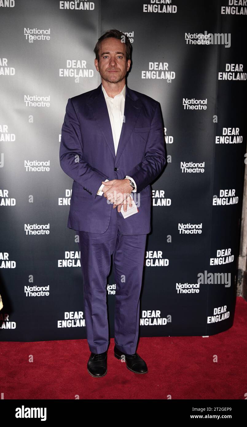 Matthew Macfadyen arrives for the West End opening night of the ...
