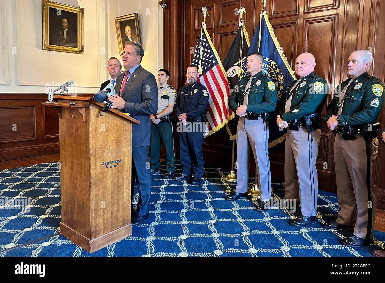 New Hampshire Gov. Chris Sununu announces details of a new Northern ...