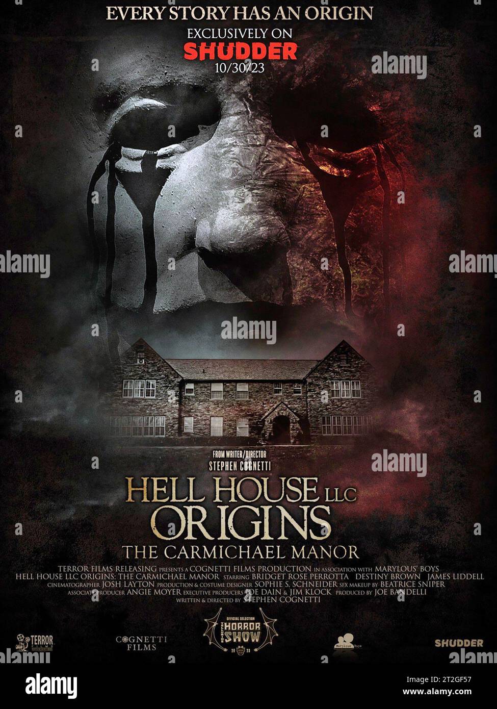 Hell House Llc Origins The Carmichael Manor Us Poster 2023 © Terror