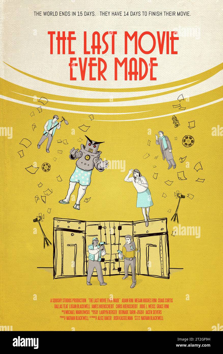 THE LAST MOVIE EVER MADE, poster, 2023. © Squishy Studios / Courtesy ...