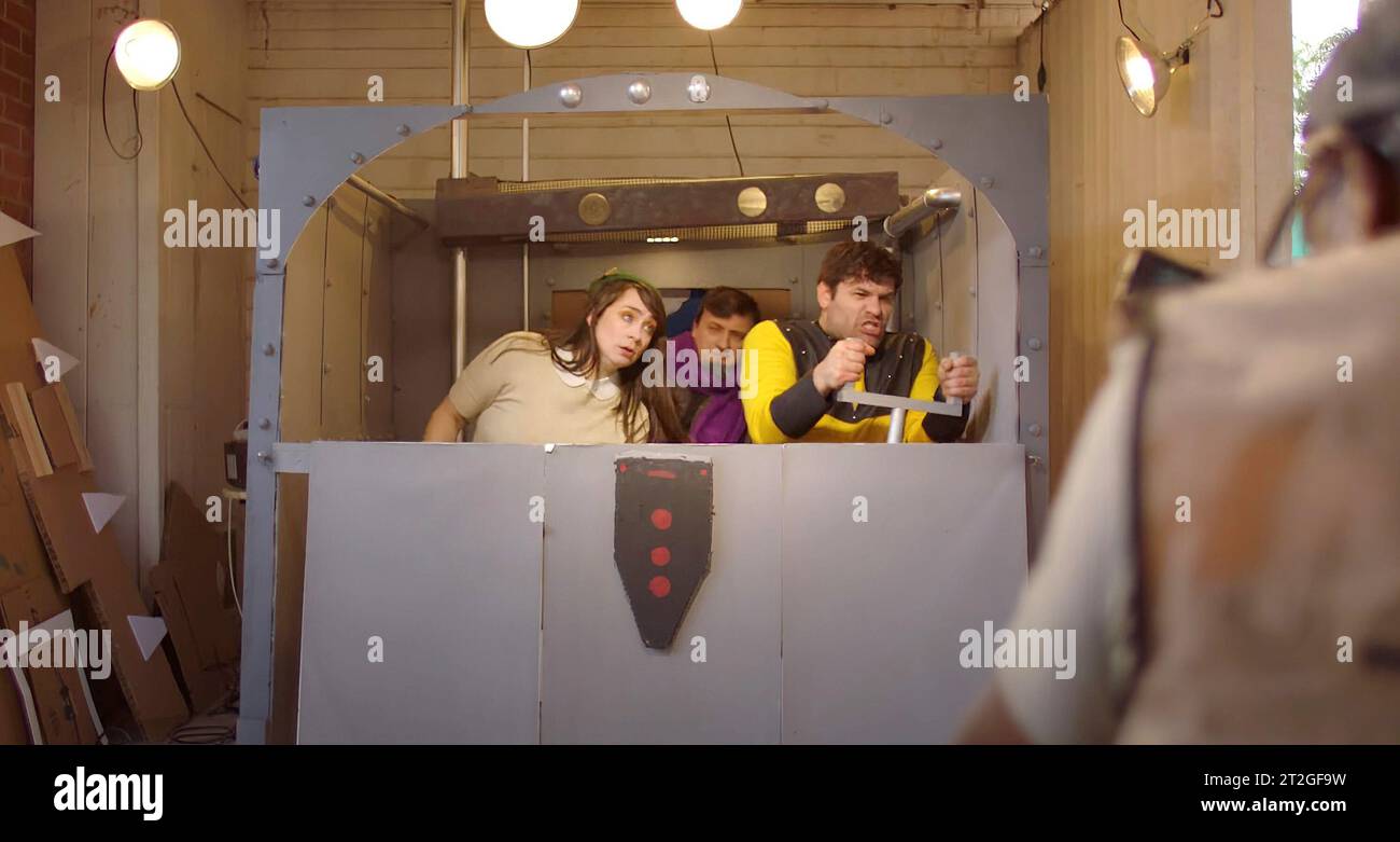 THE LAST MOVIE EVER MADE, Megan Hughes Rini (left), Adam Rini (right ...