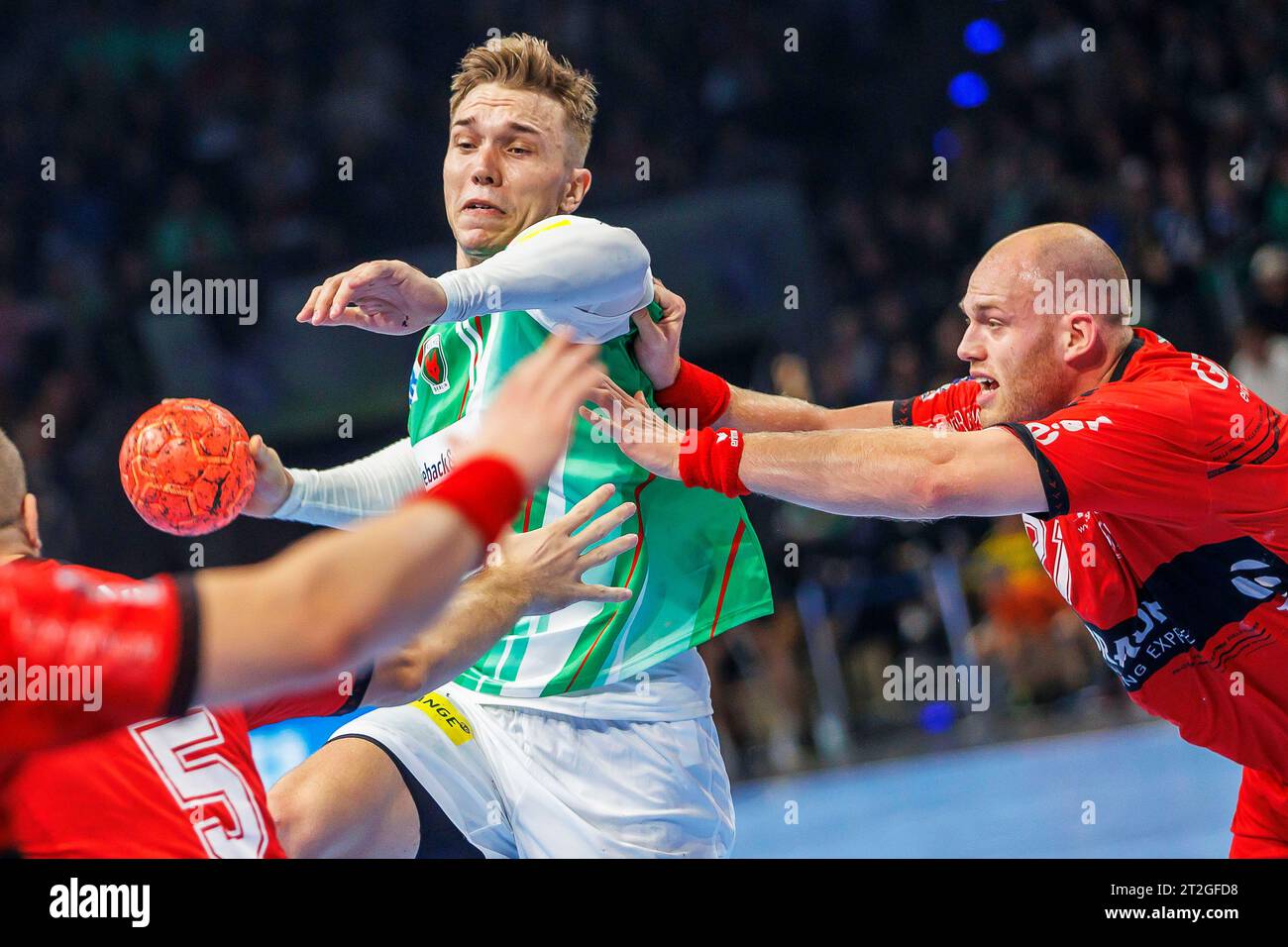 Berlin, Germany. 19th Oct, 2023. Handball: Bundesliga, Füchse Berlin ...