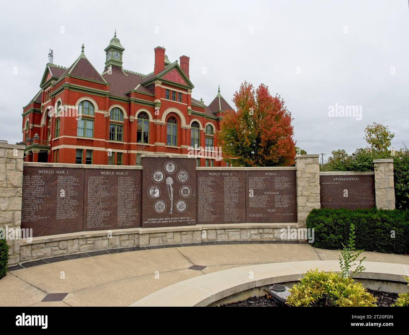 Ottawa, Kansas - October 14, 2023: Franklin County Courthouse in Ottawa ...