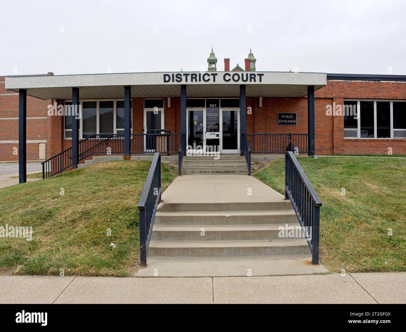 Ottawa, Kansas - October 14, 2023: Franklin County Courthouse in Ottawa ...