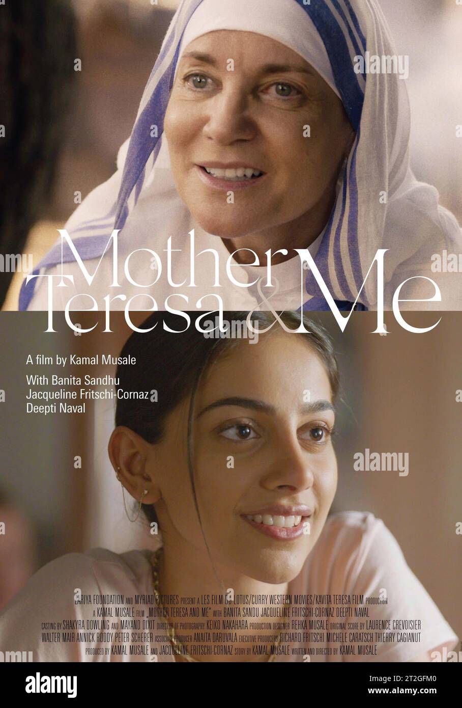 MOTHER TERESA & ME, (aka MOTHER TERESA AND ME), poster, from top ...
