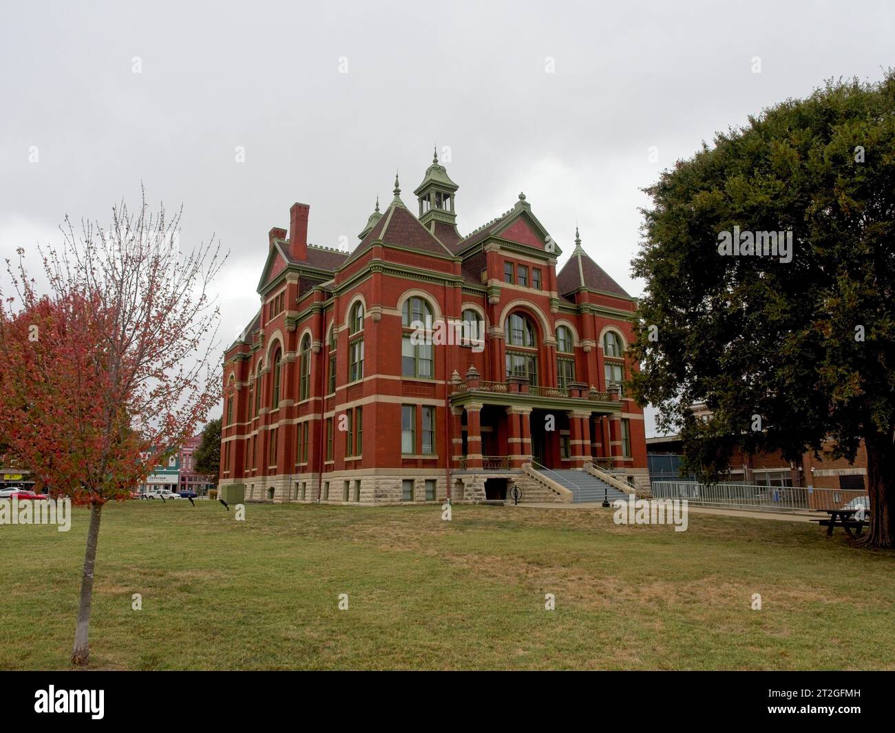 Ottawa, Kansas - October 14, 2023: Franklin County Courthouse in Ottawa ...