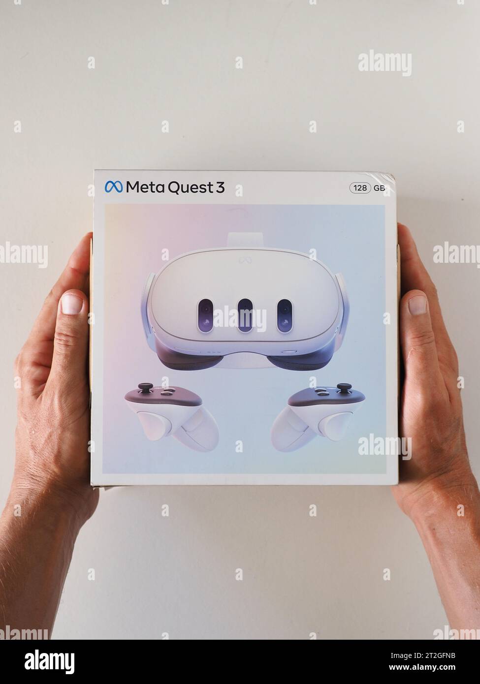 Sosua, Dominican Republic, October 19, 2023: New Meta Quest 3 box in ...