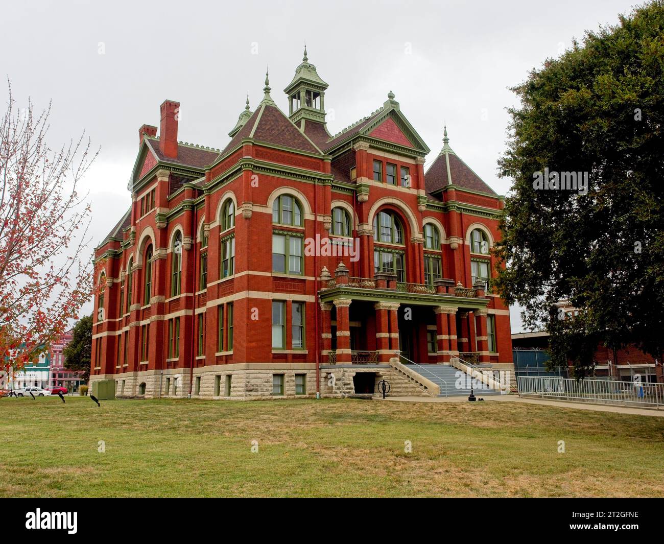 Ottawa, Kansas - October 14, 2023: Franklin County Courthouse in Ottawa ...