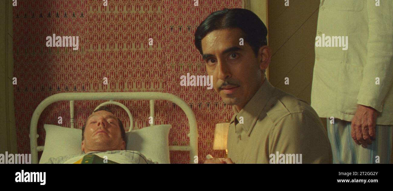 POISON, from left: Benedict Cumberbatch, Dev Patel, 2023. © Netflix ...