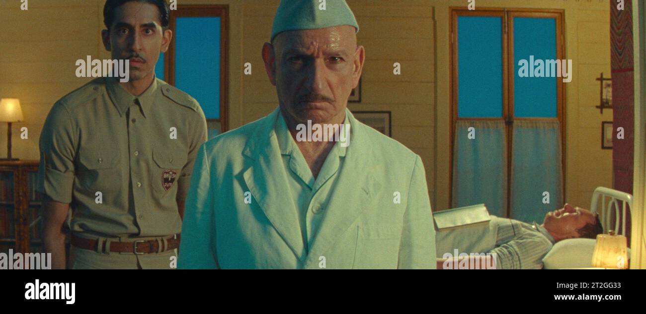 POISON, from left: Dev Patel, Ben Kingsley, Benedict Cumberbatch, 2023 ...