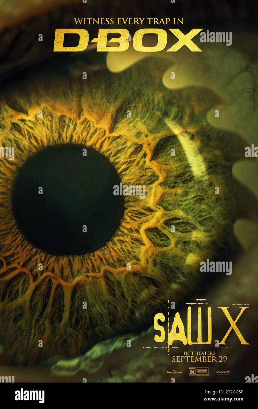 SAW X, (aka SAW 10), US D-Box poster, 2023. © Lionsgate /Courtesy ...