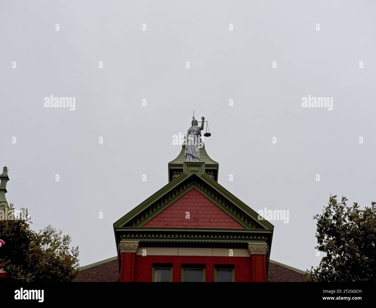 Ottawa, Kansas - October 14, 2023: Franklin County Courthouse in Ottawa ...