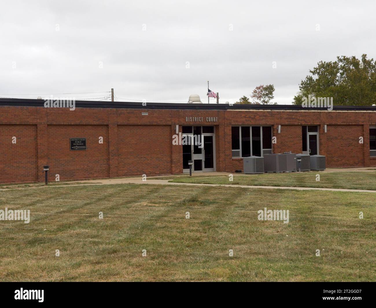 Ottawa, Kansas - October 14, 2023: Franklin County Courthouse in Ottawa ...