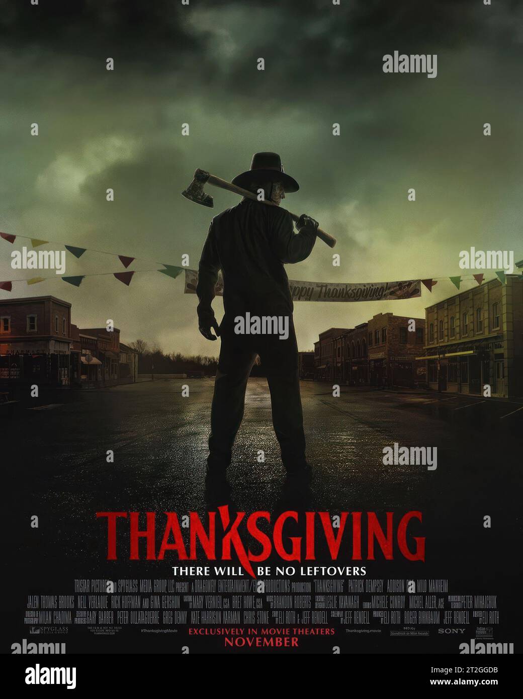 THANKSGIVING, US poster, 2023. © TriStar Pictures / Courtesy Everett ...
