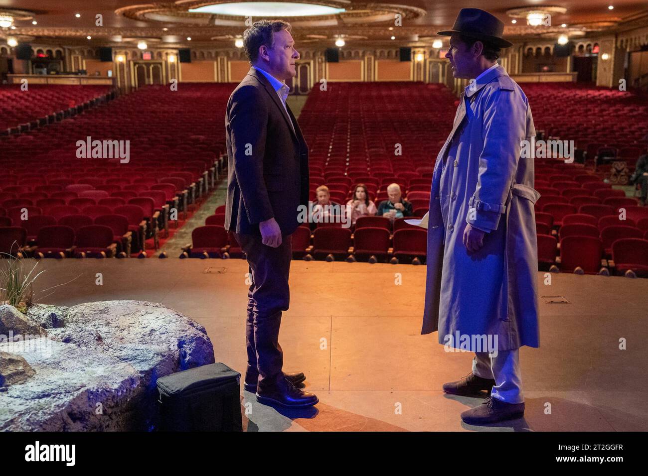 ONLY MURDERS IN THE BUILDING, from left: Jeremy Shamos, Martin Short ...