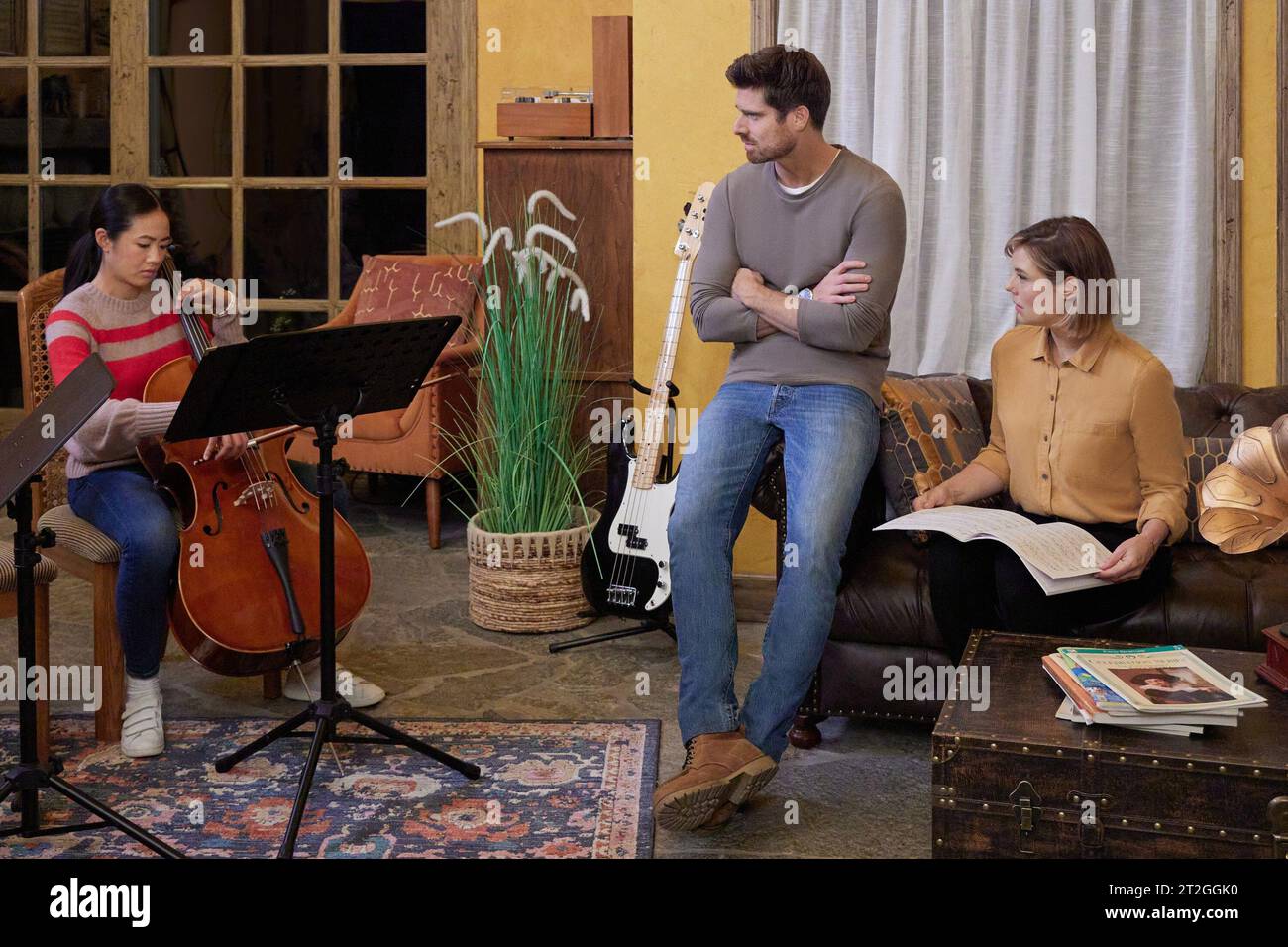 NOTES OF AUTUMN, from left: Kelsey Lopes, Marcus Rosner, Ashley ...