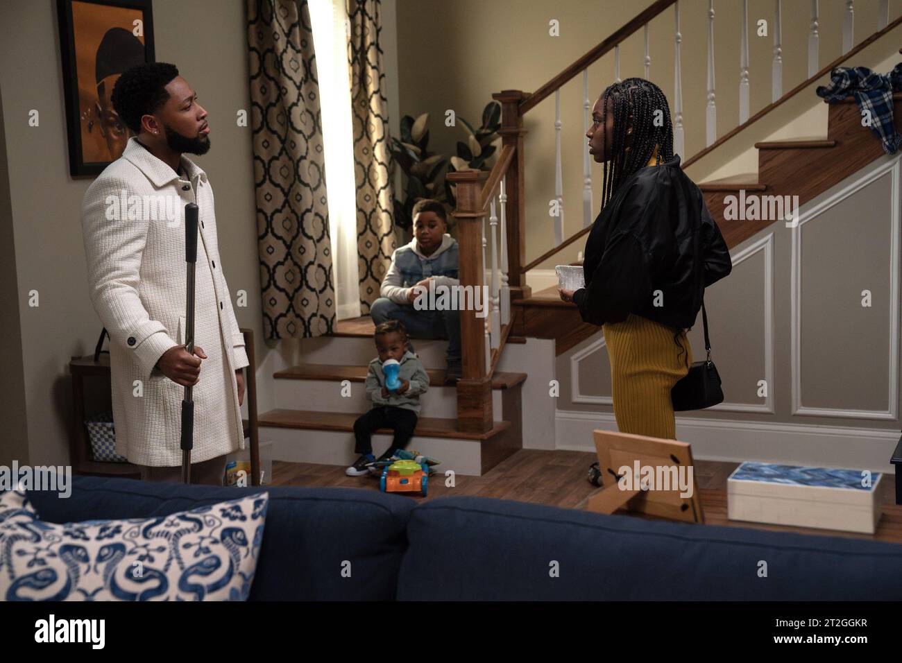 THE CHI, front from left: Jacob Latimore, Birgundi Baker, 'ReUp ...