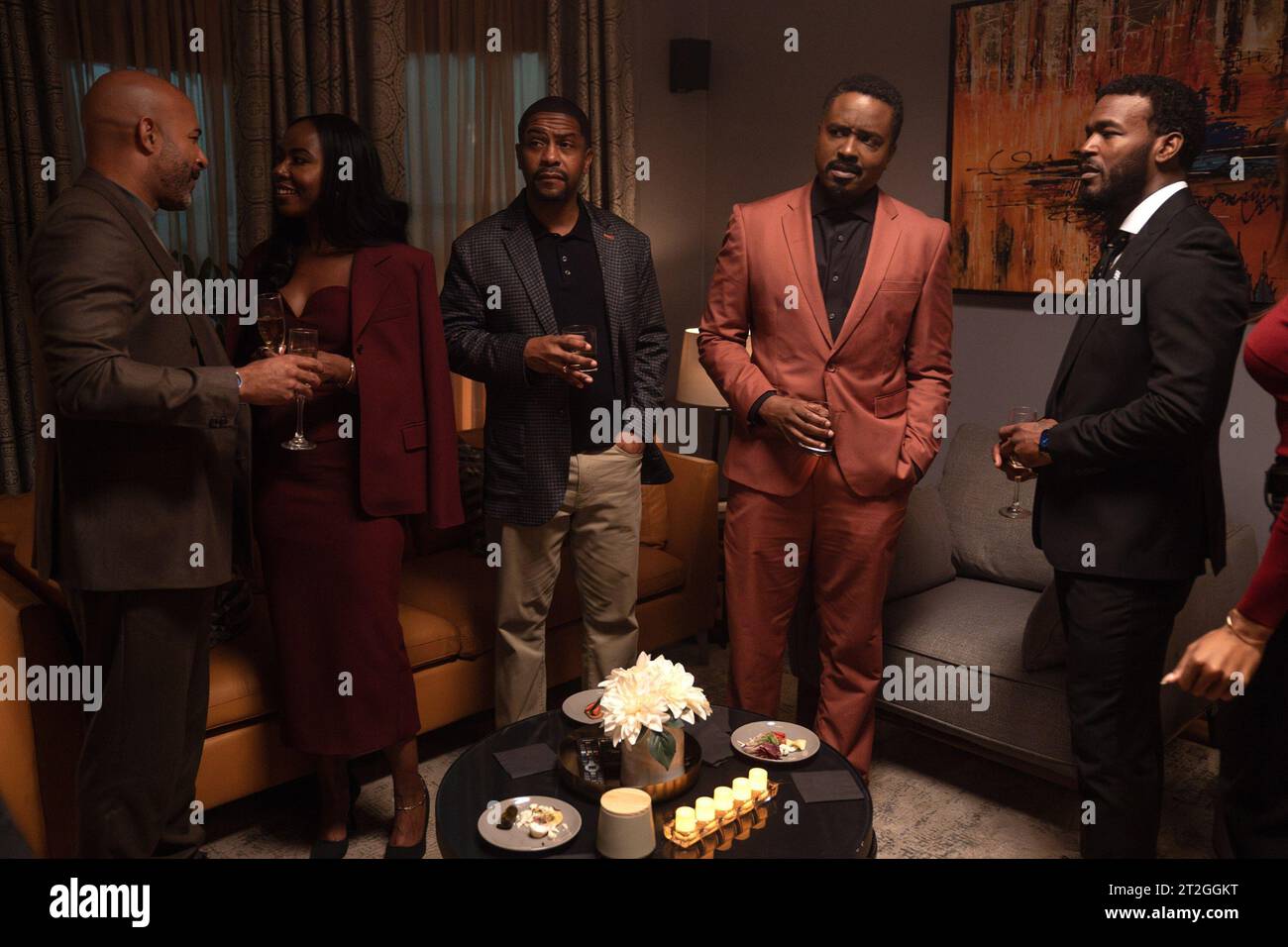 THE CHI, from left: Joel Steingold, Nia Jervier, Rolando Boyce, Jason ...