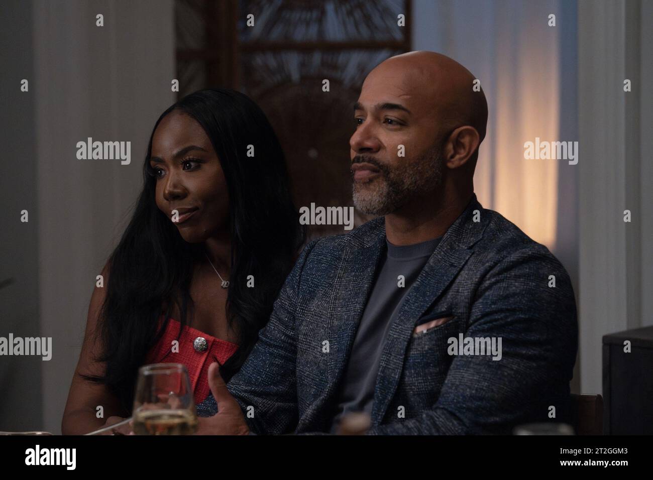 THE CHI, from left: Nia Jervier, Joel Steingold, 'ReUp', (Season 6, ep ...