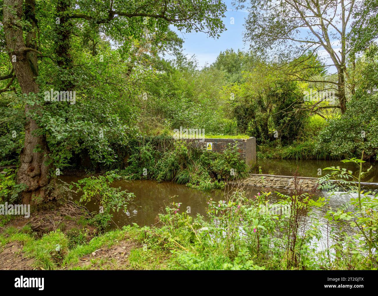 Five Tunnels is a historic structure on the River Arrow in Redditch ...