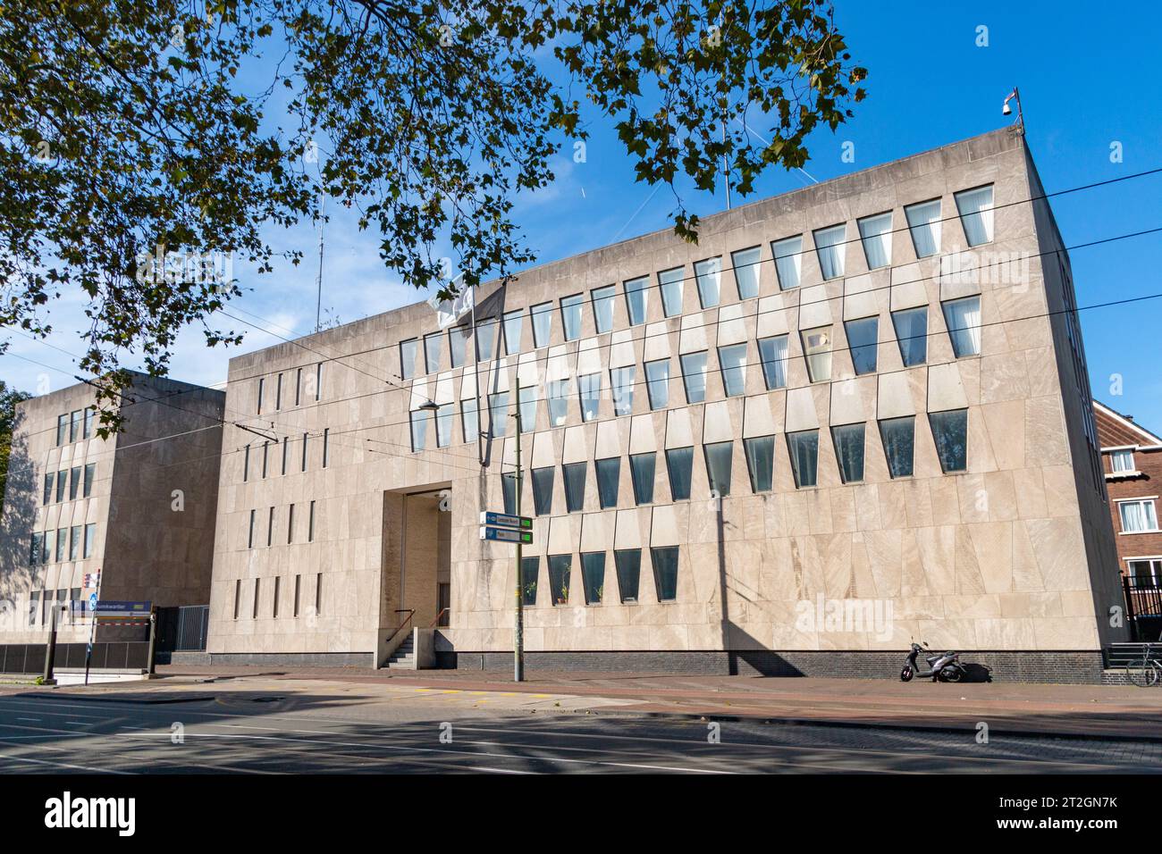 The Hague The Netherlands October 17 2023 West Den Haag Former American Embassy Building