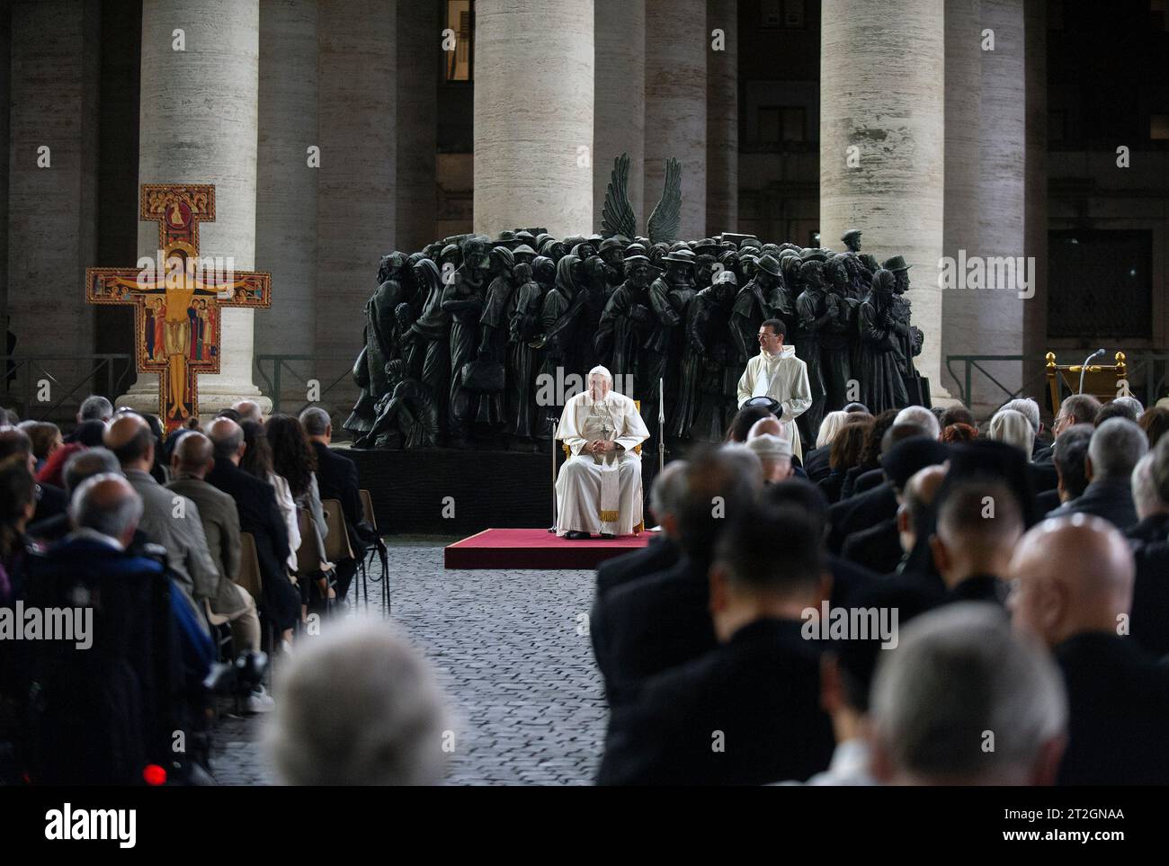 Vatican, Vatican. 19th Oct, 2023. Italy, Rome, Vatican, 2023/10/19 Pope ...