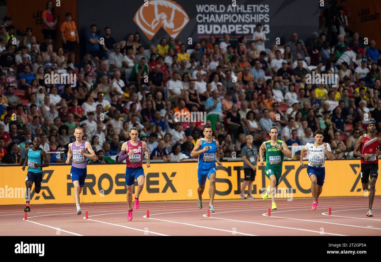 Faustino Prieto Alfaro of Equatorial Guinea competing in the men’s 800m ...