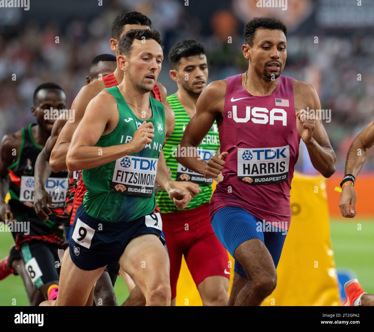 John Fitzsimons of Ireland competing in the men’s 800m heat’s at the ...