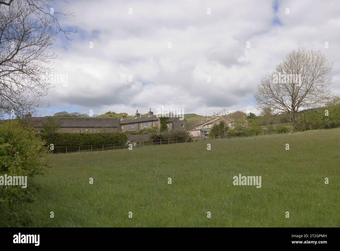 The Fold in the dales village of Lothersdale, Craven District, North ...