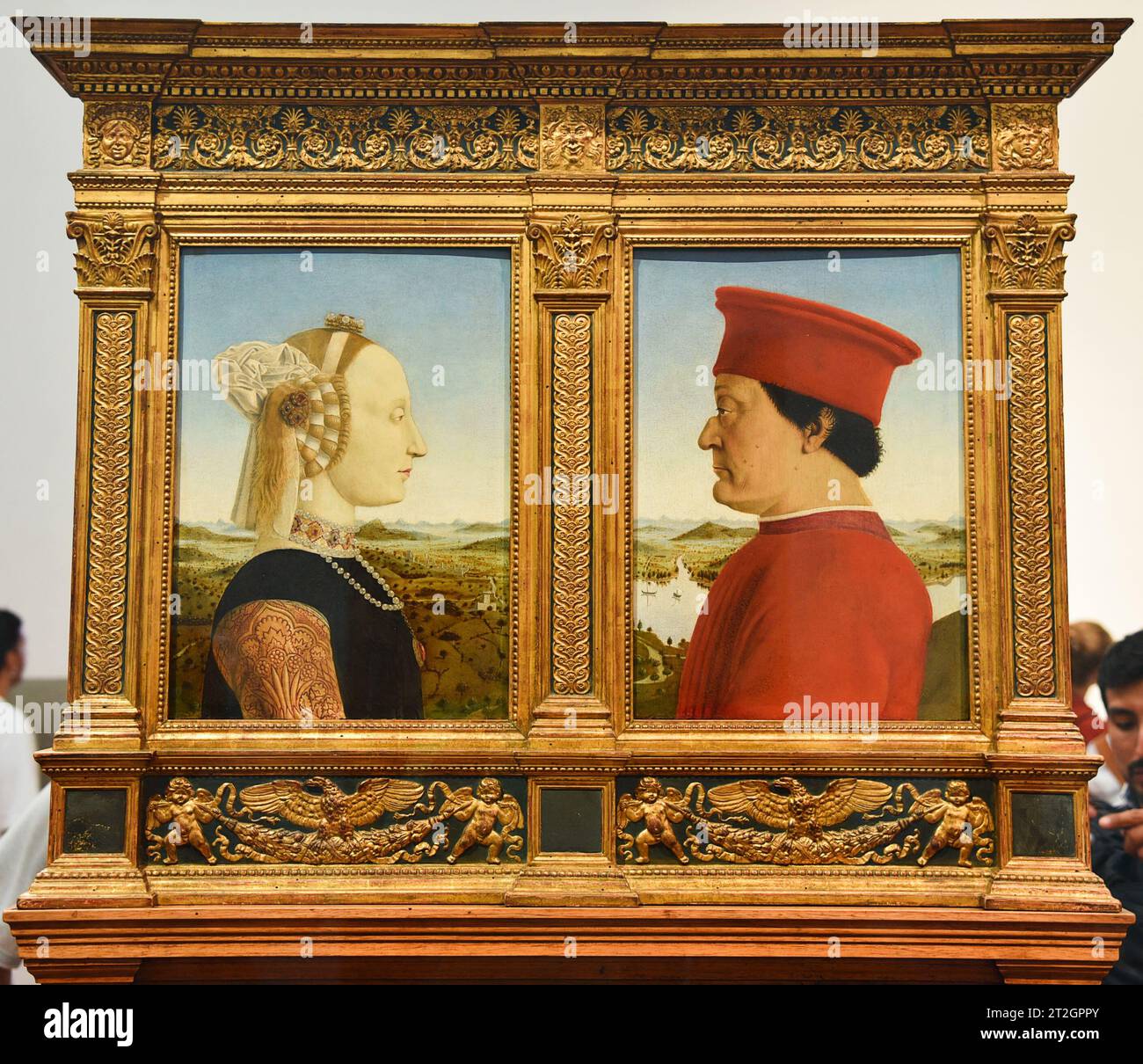 Florence, Italy. September 18, 2023. The Dukes of Urbino Federico da ...