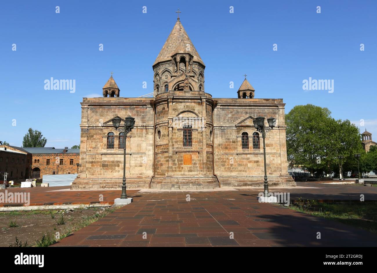 Mother Cathedral of Holy Etchmiadzin, one of the oldest churches in the ...