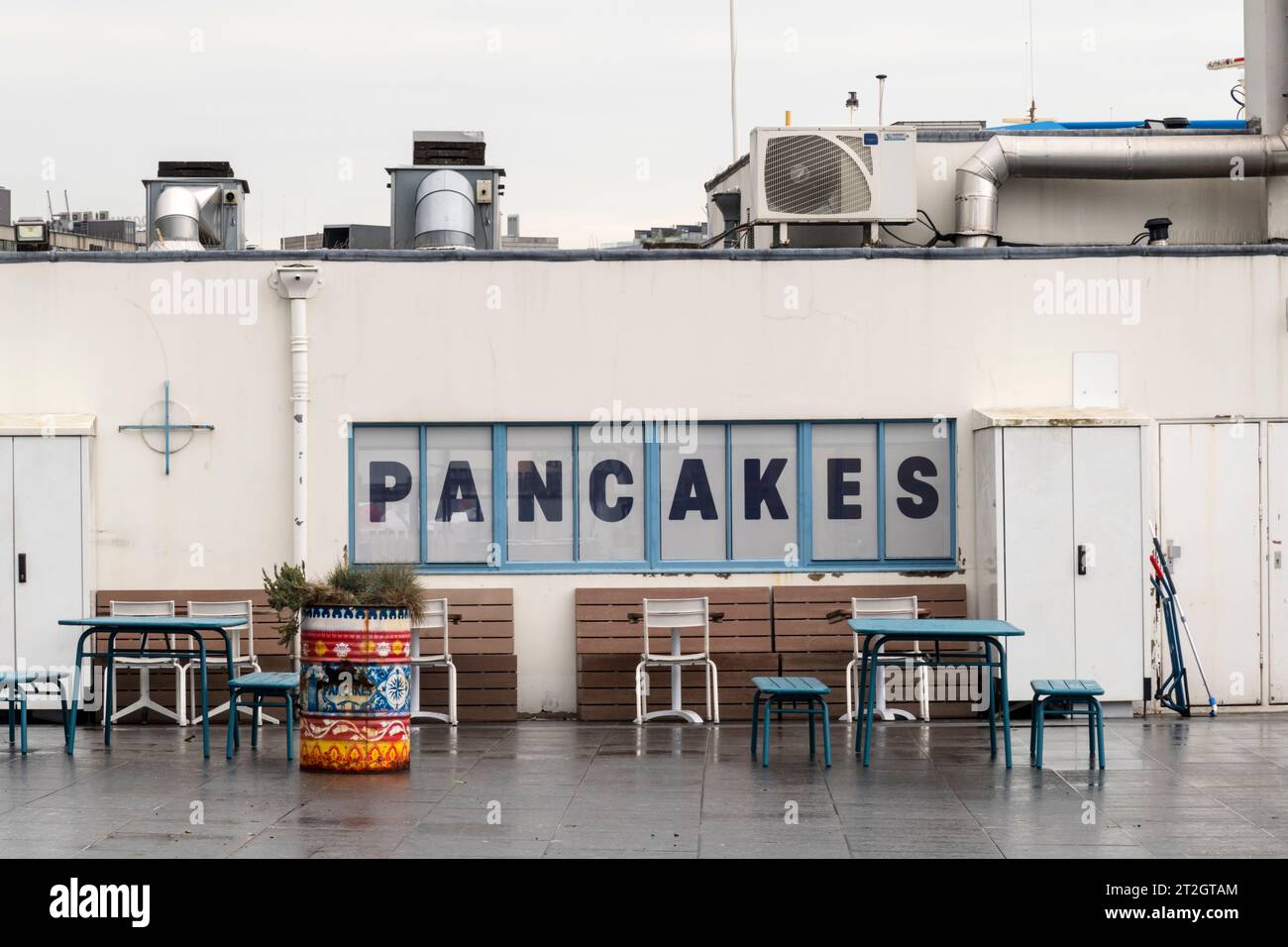 A sign for Pancakes in Amsterdam Stock Photo - Alamy