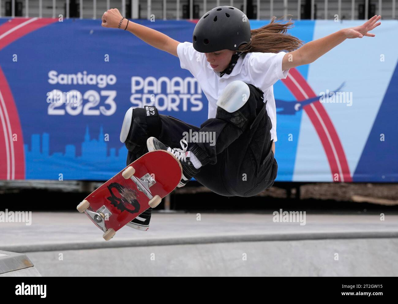 Canada's 13-year-old skateboarder Fay De Fazio Ebert, trains at the ...