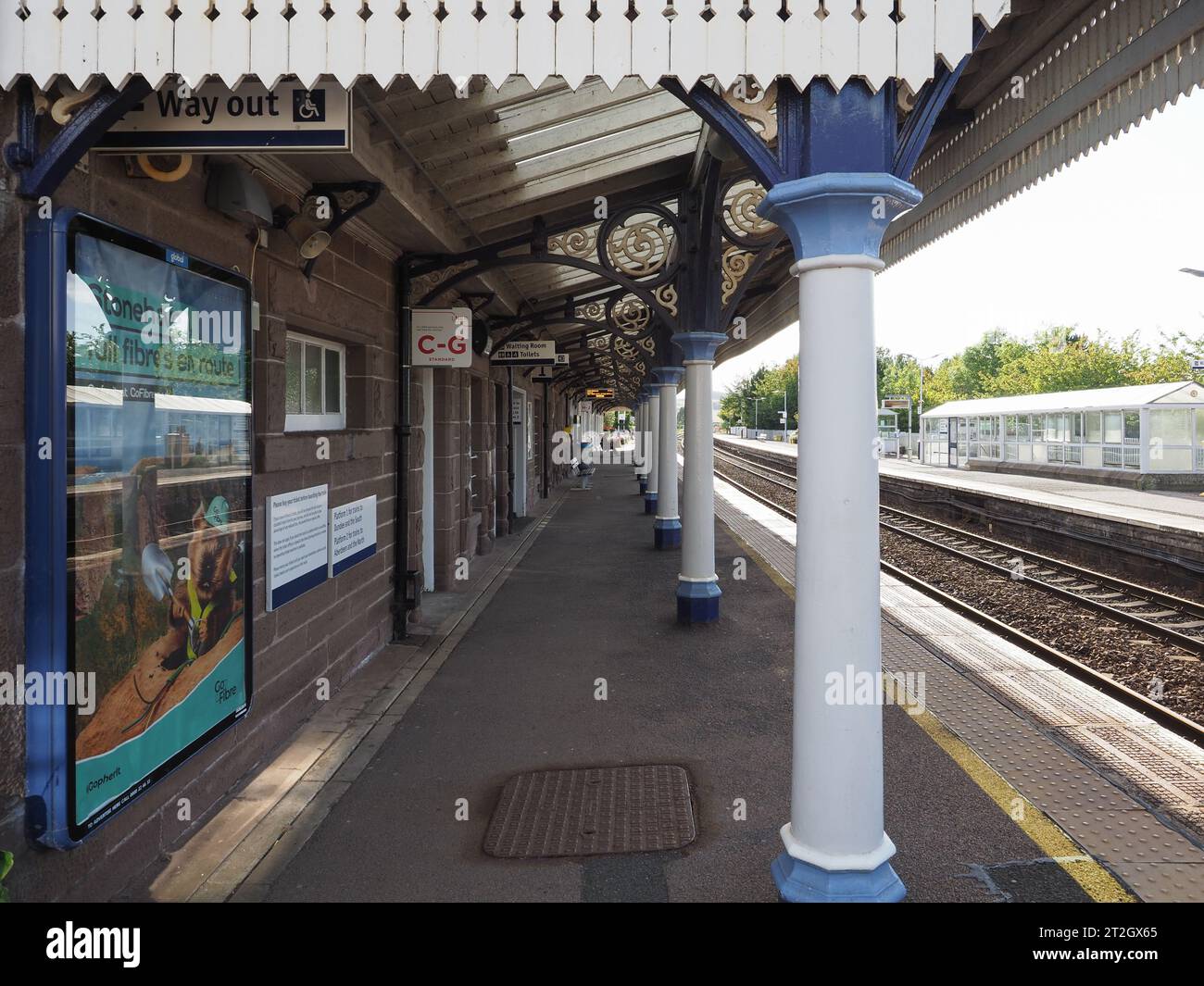 STONEHAVEN, UK - SEPTEMBER 14, 2023: Stonehaven railway station Stock ...
